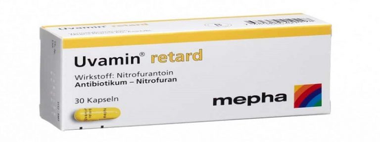 دواء Uvamine Retard لعلاج التهاب المسالك البولية | ويكي مصر